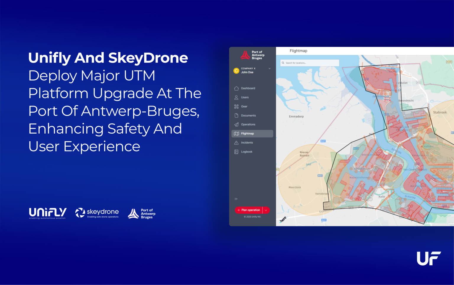 Unifly and SkeyDrone Deploy Major UTM Platform Upgrade at the Port of ...